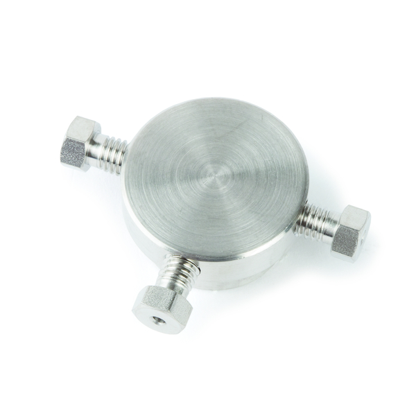 Fittings, Valco, Valco Internal Tee 1/16" tube, 0.25mm bore | Mandel ...