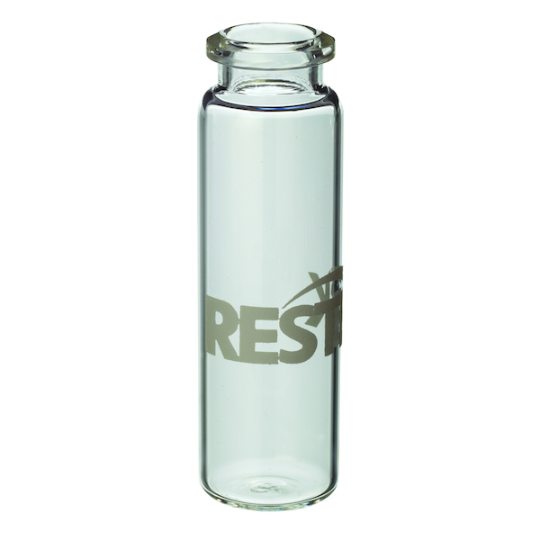 Vials, Headspace, 20ml Clear 23x75mm Rounded Bottom Pack of 100 ...
