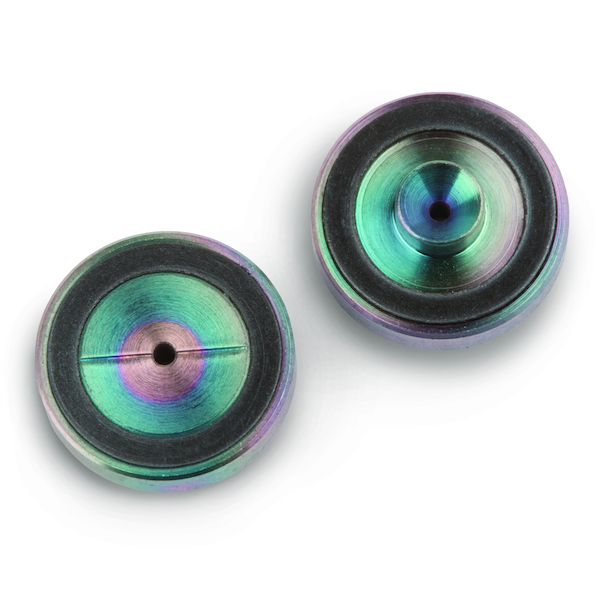 Siltek Inlet Seal, Dual Vespel Ring, 0.8mmID 2pk | Mandel Scientific