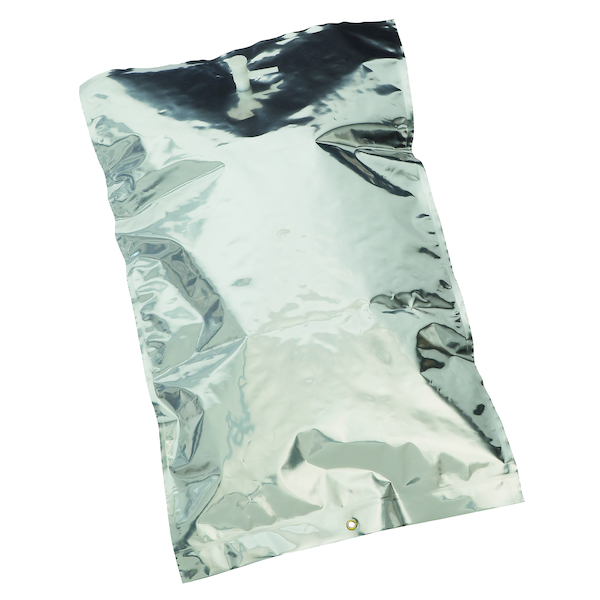 Gas Sampling Bag, Multi-Layer Foil, 10L, 12" x 22" w/polypropylene ...