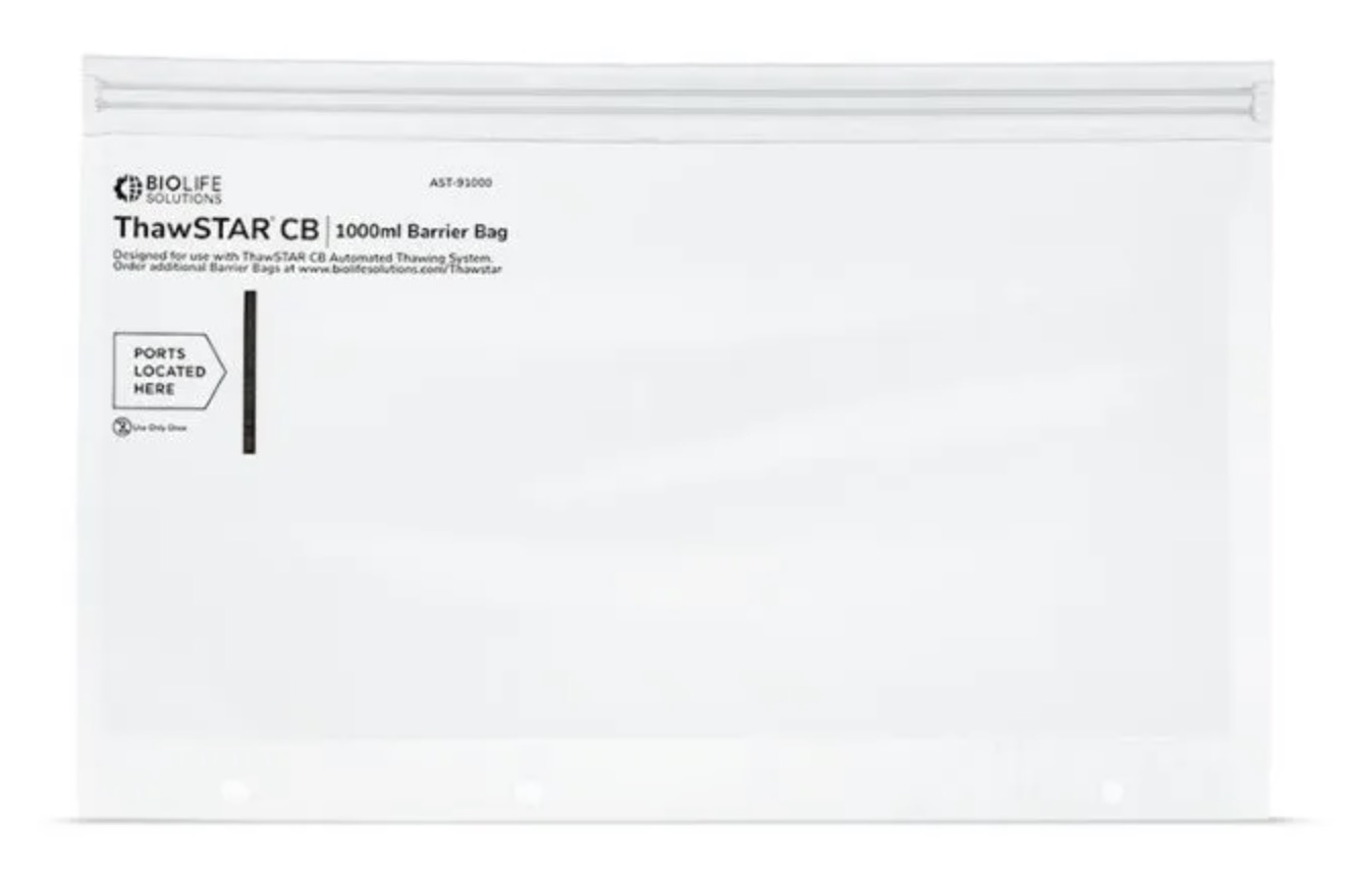 Biolife ThawSTAR CB Barrier Bags | Mandel Scientific