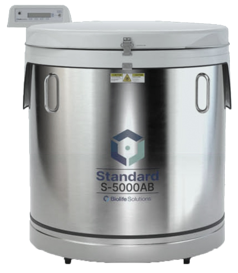 Custom Biogenic Systems Model S-5000AB, Standard Liquid Nitrogen ...