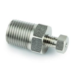 Fittings, Valco, Male Pipe to Valco Internal Adapter 1/8"NPT male to 1/ ...