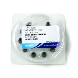 Ferrule, Graphite, Reducing, 1/8" to 1/16" Pack of 10 | Mandel Scientific