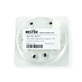 Ferrule, Vespel/Graphite, 1/16" X 0.5mm ID Pack of 10 | Mandel Scientific