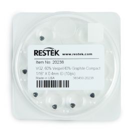 Ferrule, Vespel/Graphite, Compact 1/16" X 0.4mm ID Pack of 10 for HP ...