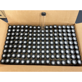 Vials, ASI, 24mL Vials with caps & septa, 144pk | Mandel Scientific